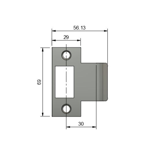 Strike Plates, Custom Sizes | Style Finish Doorware | Shop On-Line ...