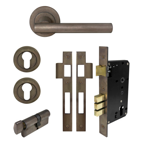 Locksets with Handle on Rose | Style Finish Doorware | Shop Online ...