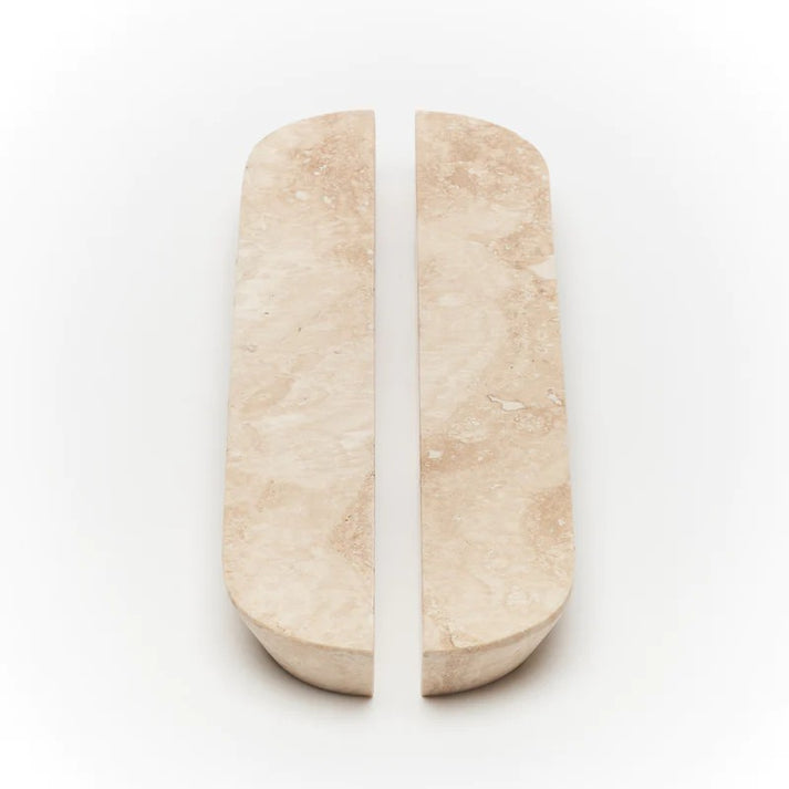 Lo & Co Dot Marble Handle Large (Pair) | Style Finish Design Pty Ltd