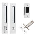 Iver Rectangular Sliding Door Pull Privacy Kit with Privacy Kit | Style ...