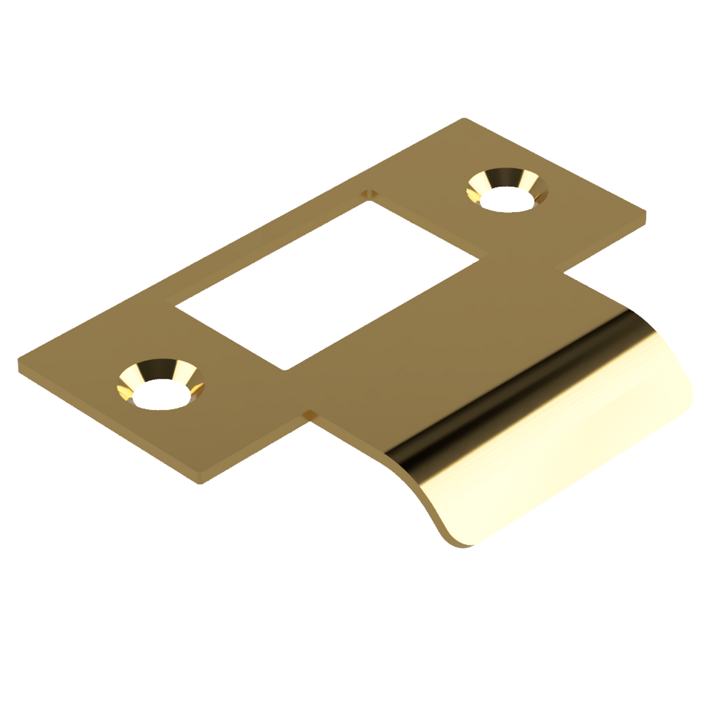 Extended AUS Mortice Lock Strike Plate 025mm – Style Finish Design Pty Ltd